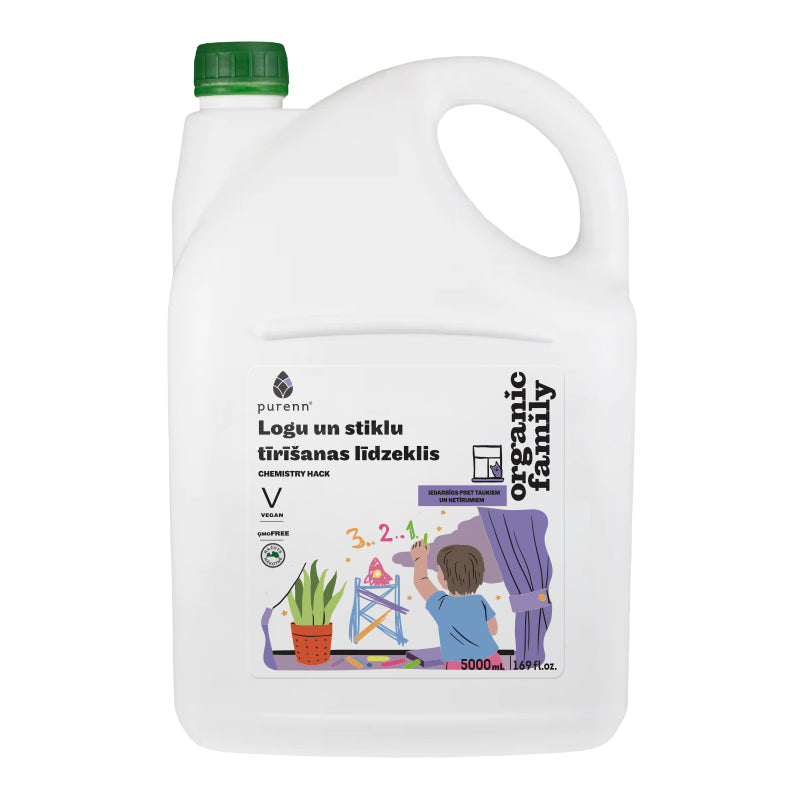 Window and glass cleaner with delicate lavender. Chemistry hack. 5L ...