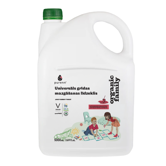 Universal floor cleaner. Juicy Berry Twist 5L – Purenn