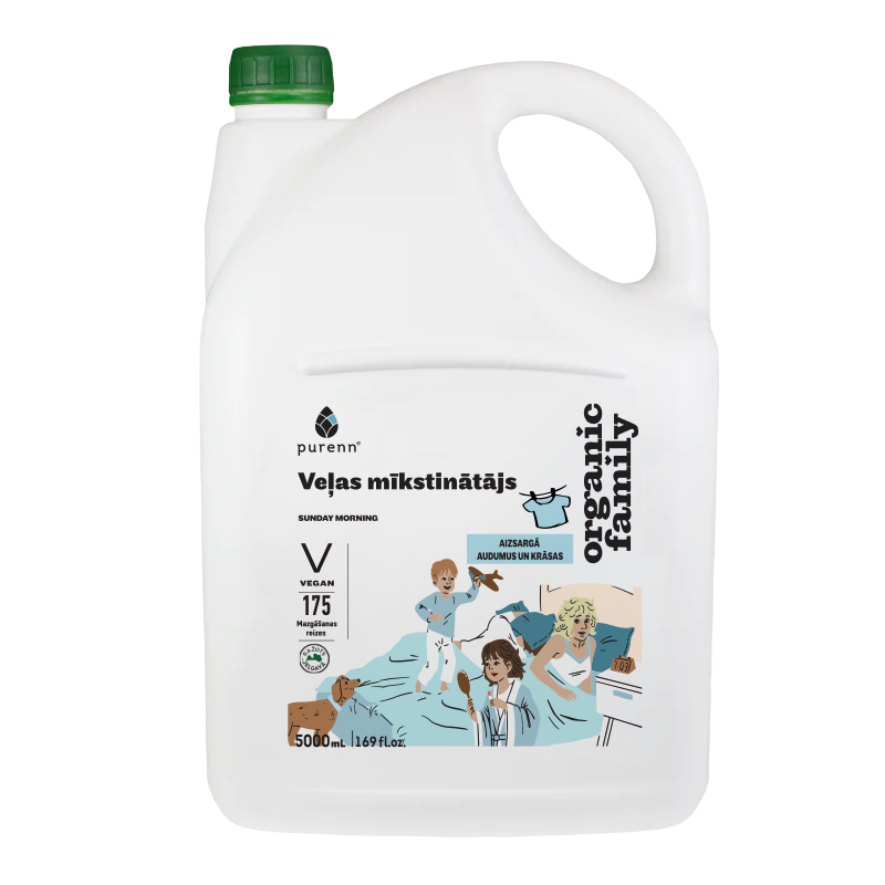 Fabric Softener and Laundry Rinse. Sunday Morning 5L – Purenn